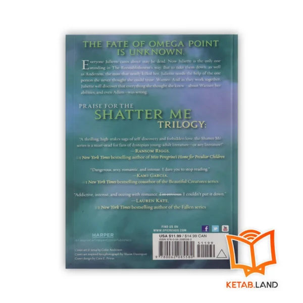خرید کتاب Shatter Me (شتر می) قیمت + ارسال سریع | کتاب لند